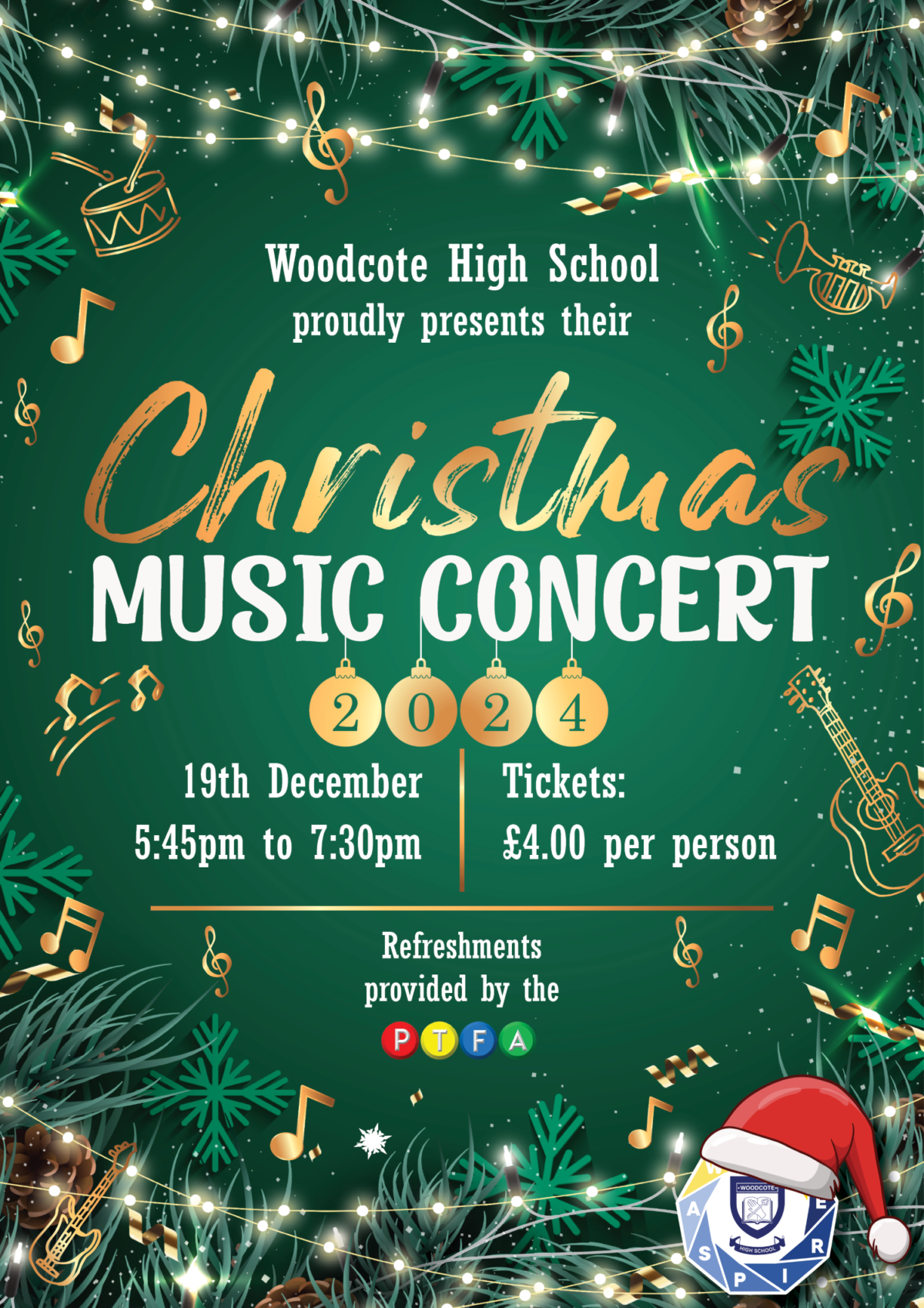 Christmas Music Concert 2024 - Woodcote High School