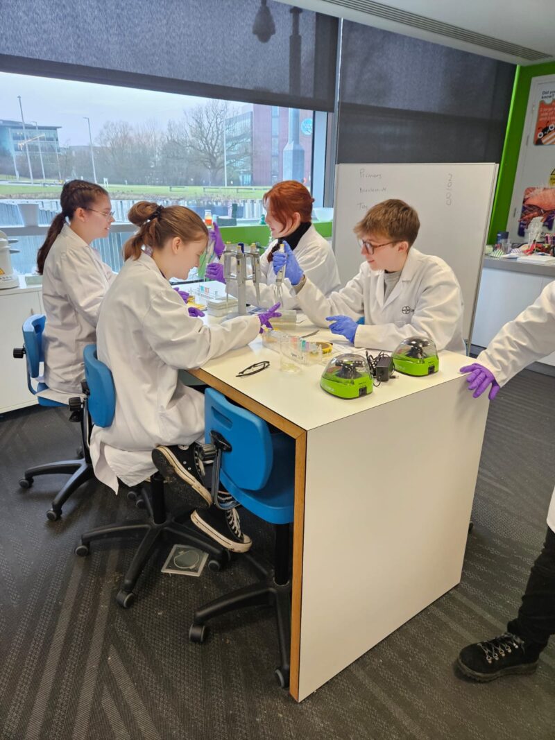 Sixth Form Trip to BAYLAB - Woodcote High School